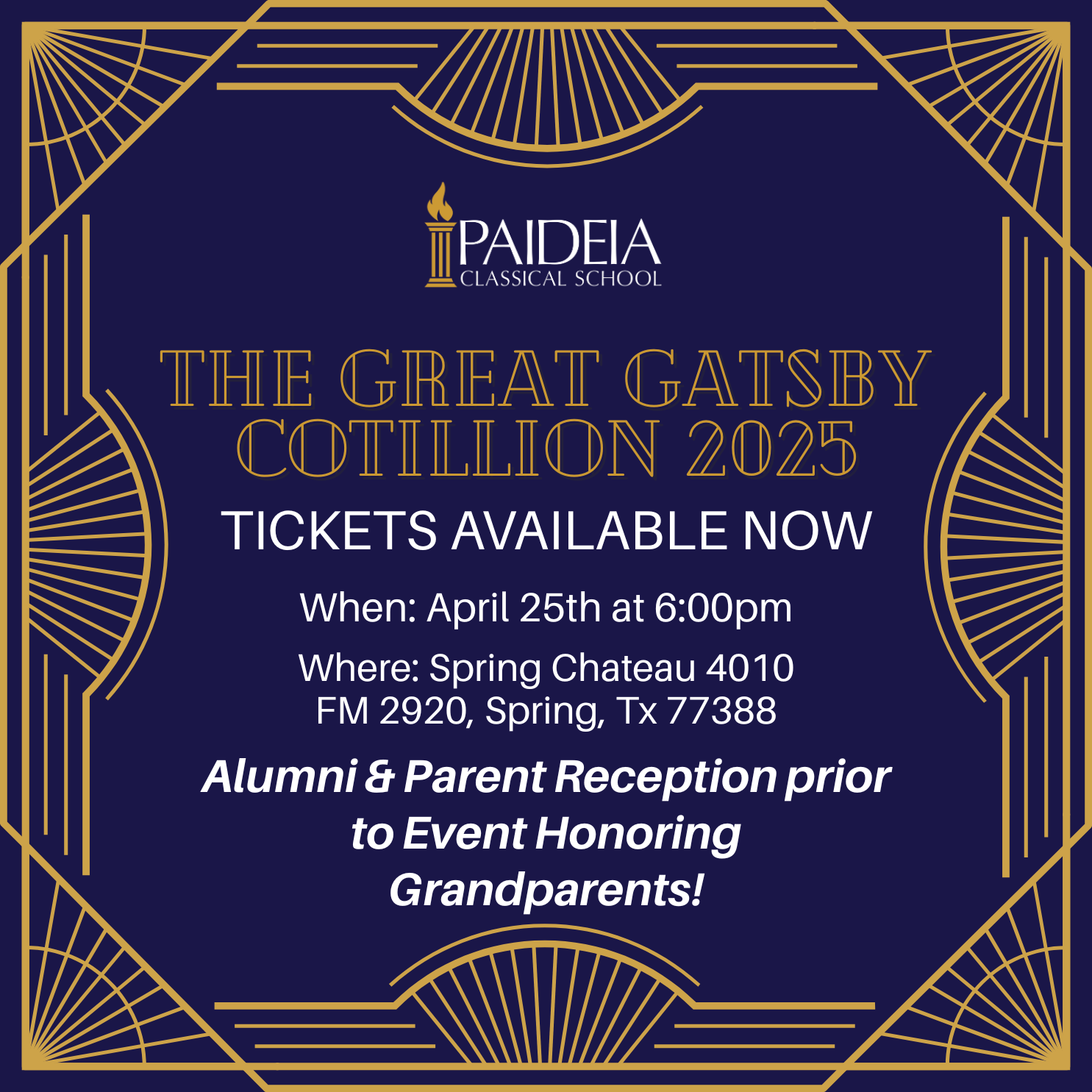Cotillion 2025 - Paideia Classical School
